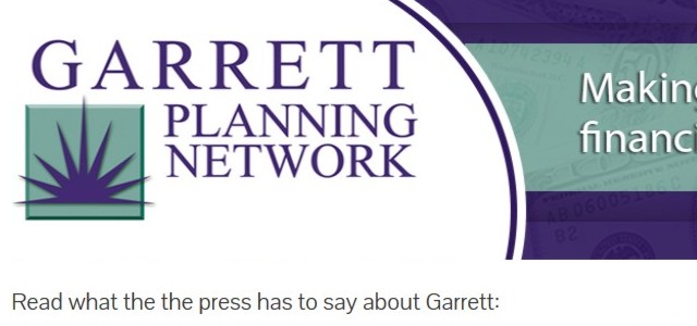 Garrett Planning Network SEC Anti-Testimonial Violation – Marotta On Money