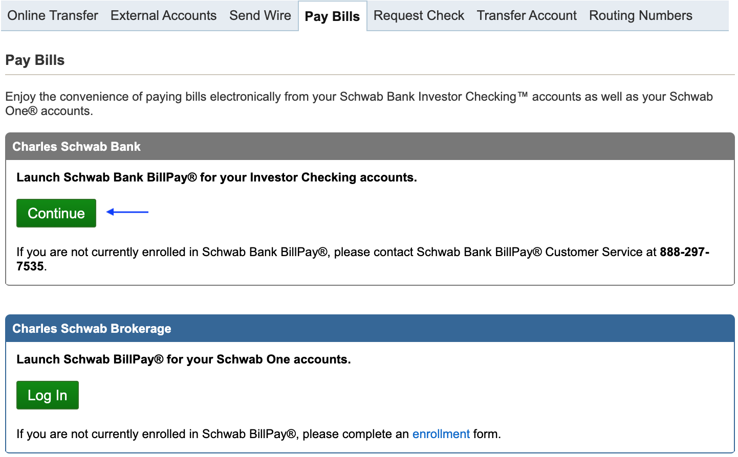 Charles Schwab Bill Pay Login Charles Schwab Bill Pay Login